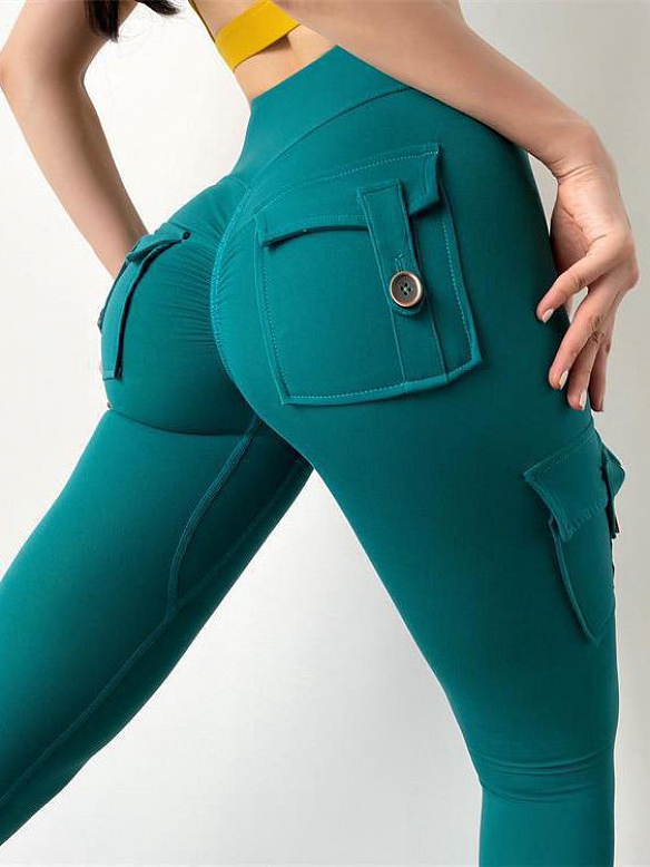 Damen Push Up Leggings Mit Taschen Hs486 Home Donalovede