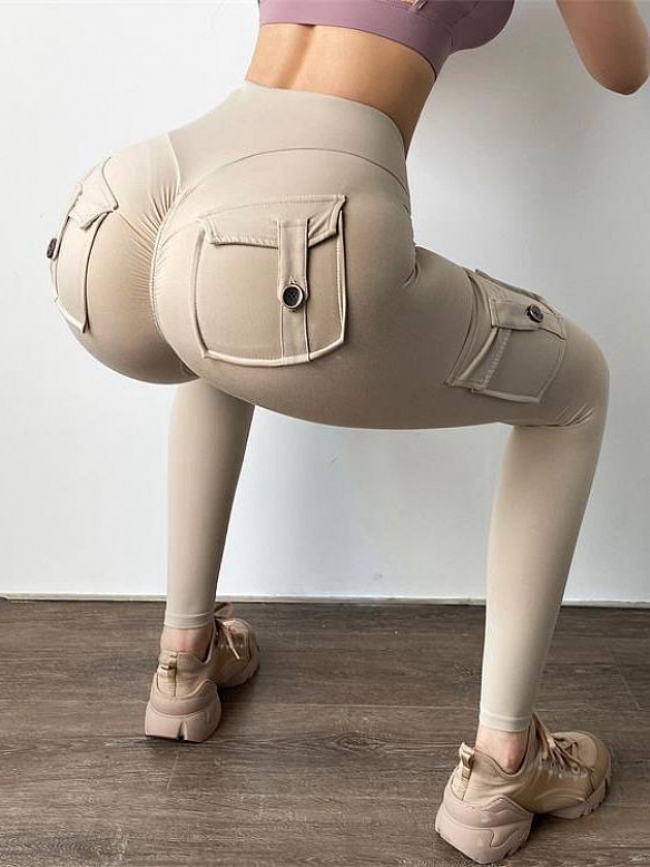 Damen Push Up Leggings Mit Taschen Hs486 Home Donalovede